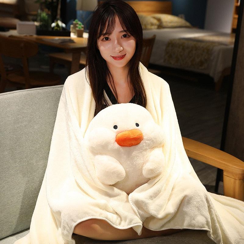 Chonky Duck Plush – Comfy Morning