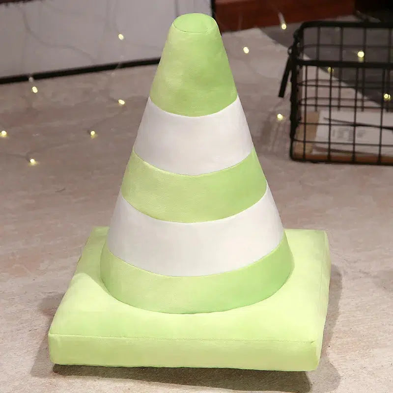 Coloured Traffic Cone Plush – Comfy Morning