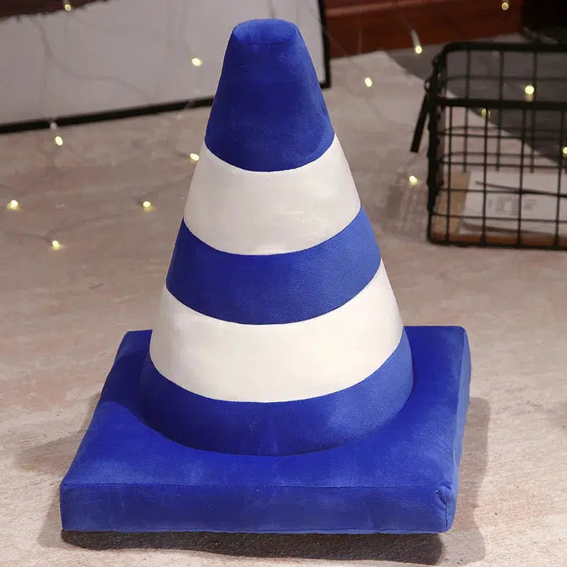 Coloured Traffic Cone Plush – Comfy Morning