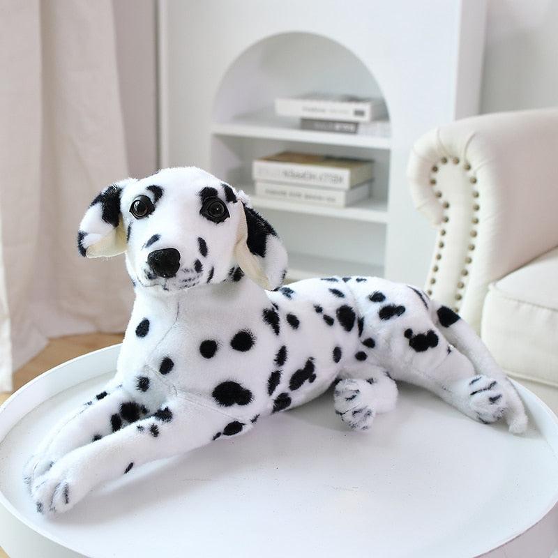 Giant Realistic Dog Plush – Comfy Morning